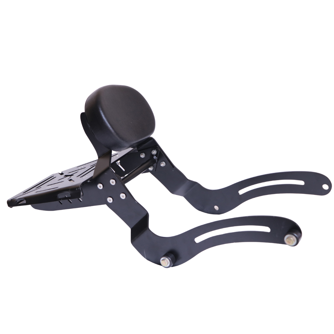 Premium Backrest with Modular Top Rack for Super Meteor 650, Shotgun 6 ...